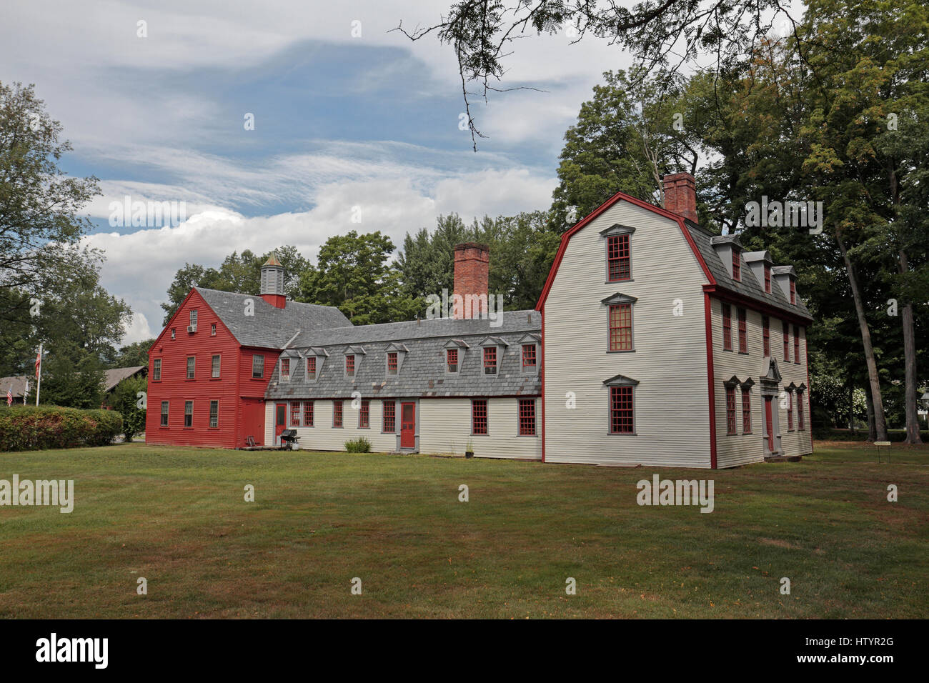The Dwight House a house from 1754 in Historic Deerfield, Franklin ...