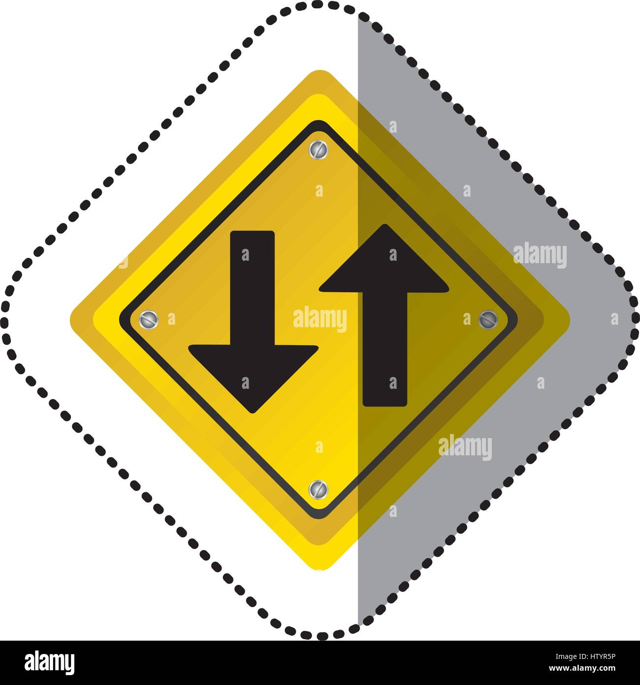Directional Sign And Cutout Stock Photos & Directional Sign And Cutout ...