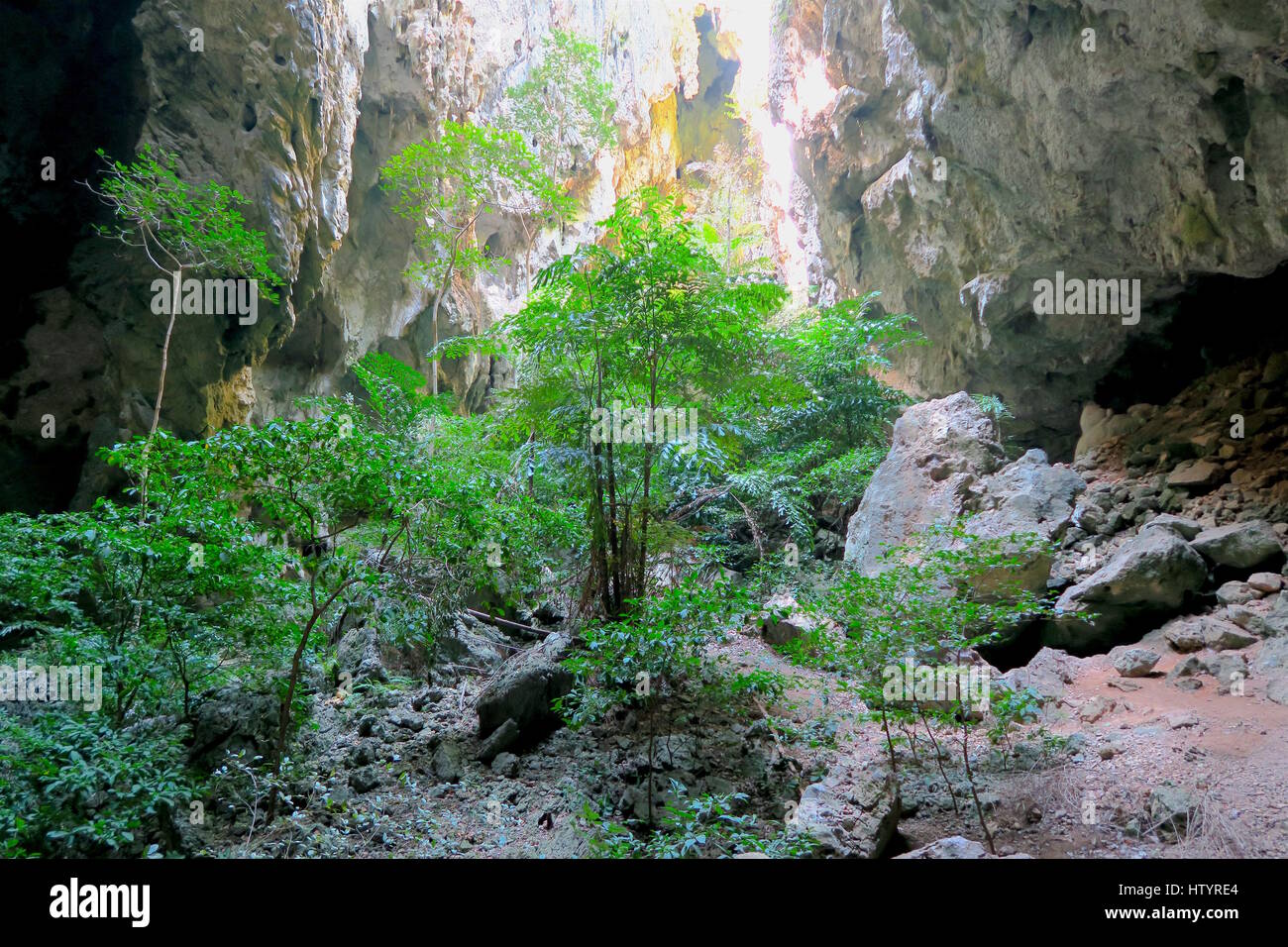 Rocks near the Phraya Nakhon Cave Thailand Stock Photo - Alamy