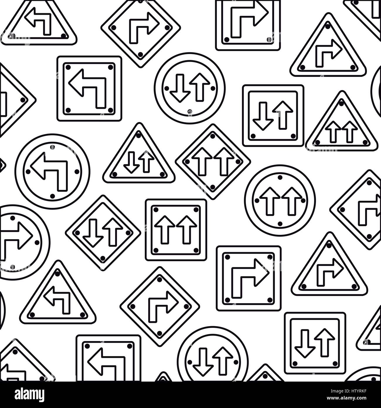 silhouette metallic direction board and set sign post Stock Vector ...