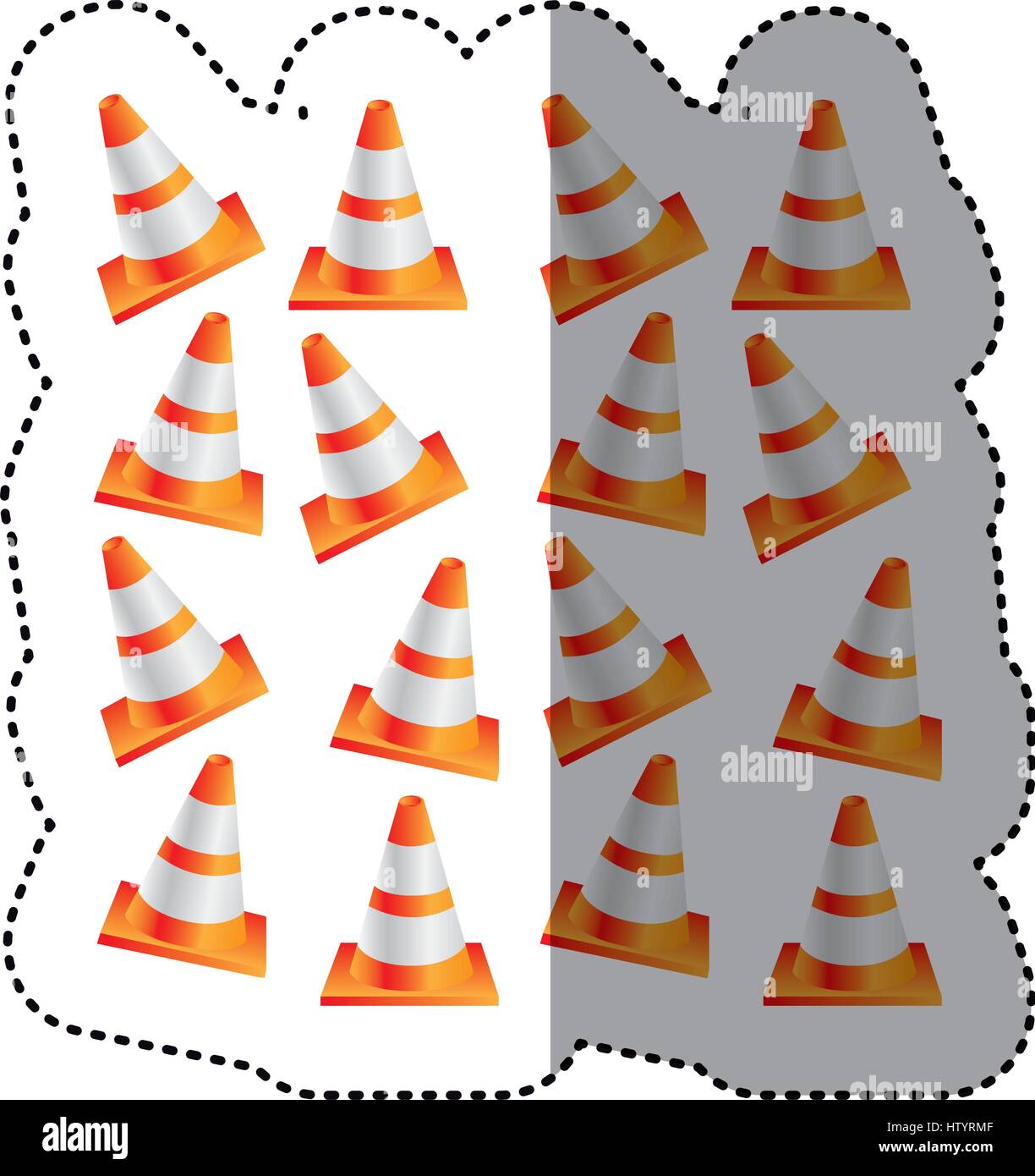 Turn signage Stock Vector Images - Alamy