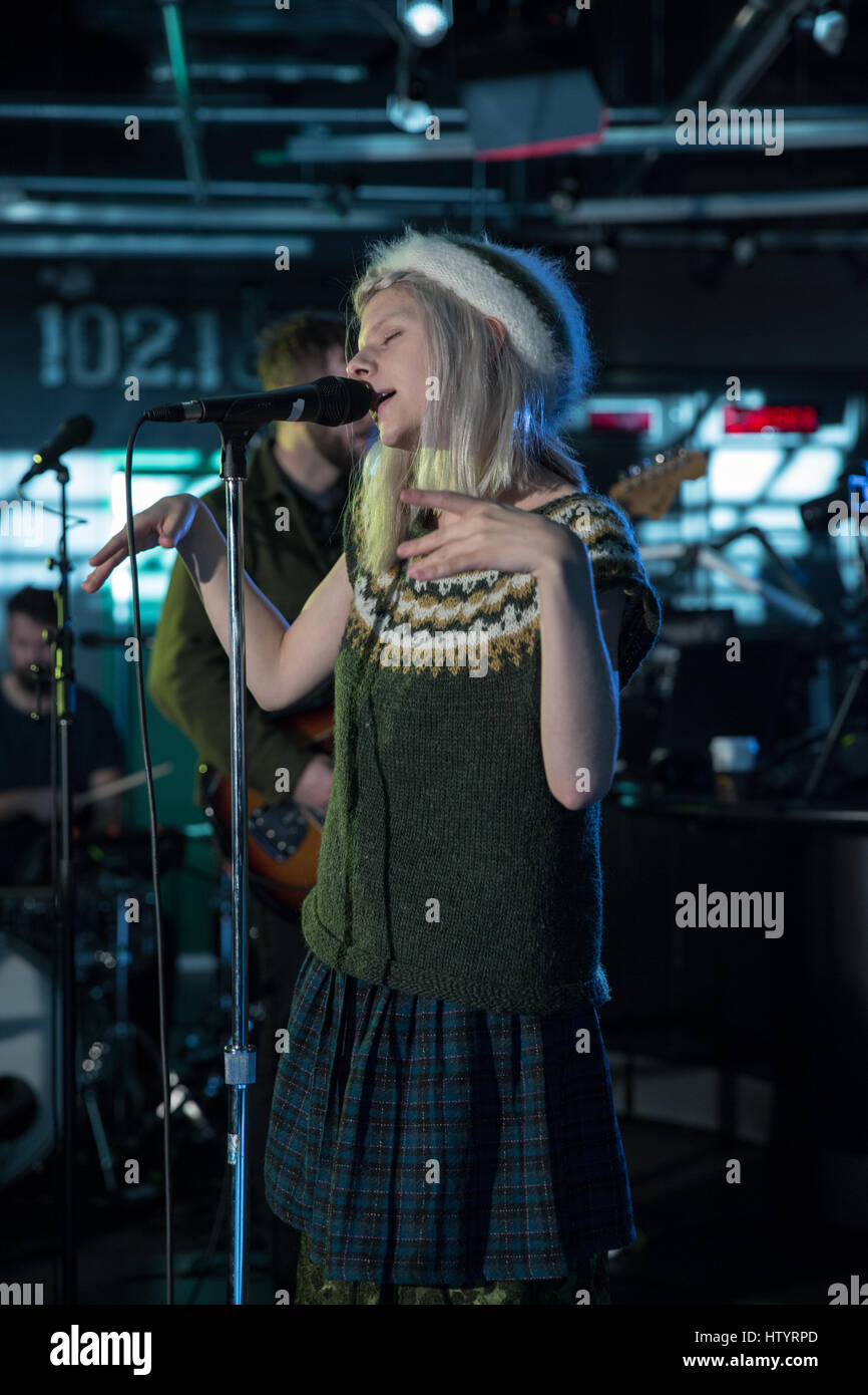 Norwegian Singer Aurora High Resolution Stock Photography and Images ...