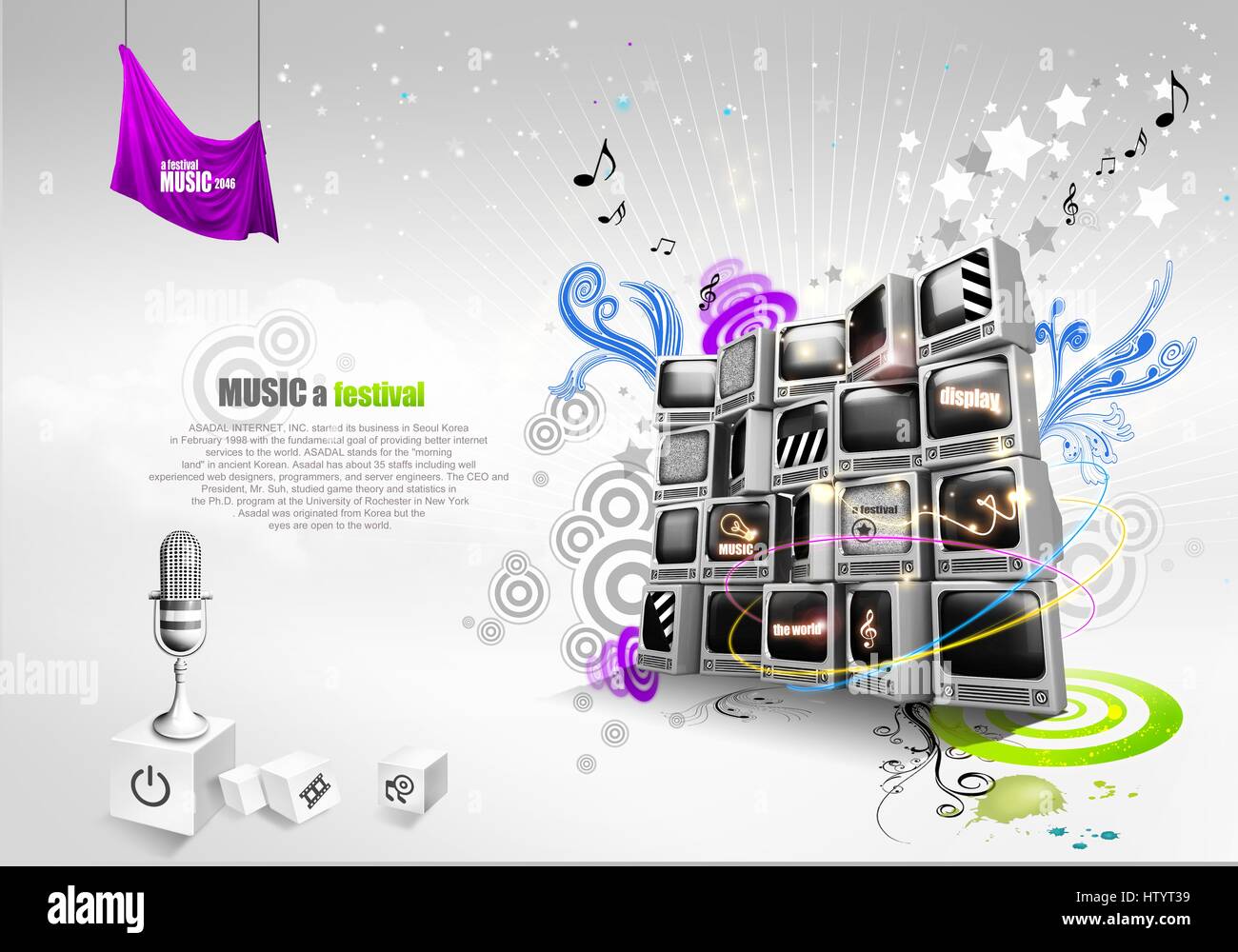 Digital Progressive Tense Stock Photo - Alamy