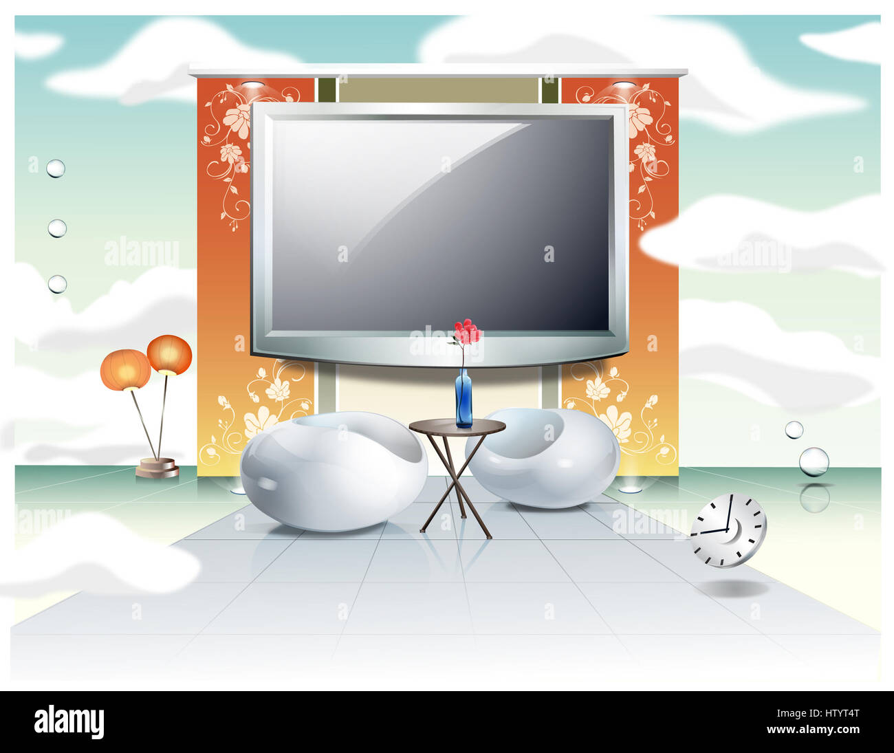 Digital Progressive Tense Stock Photo - Alamy