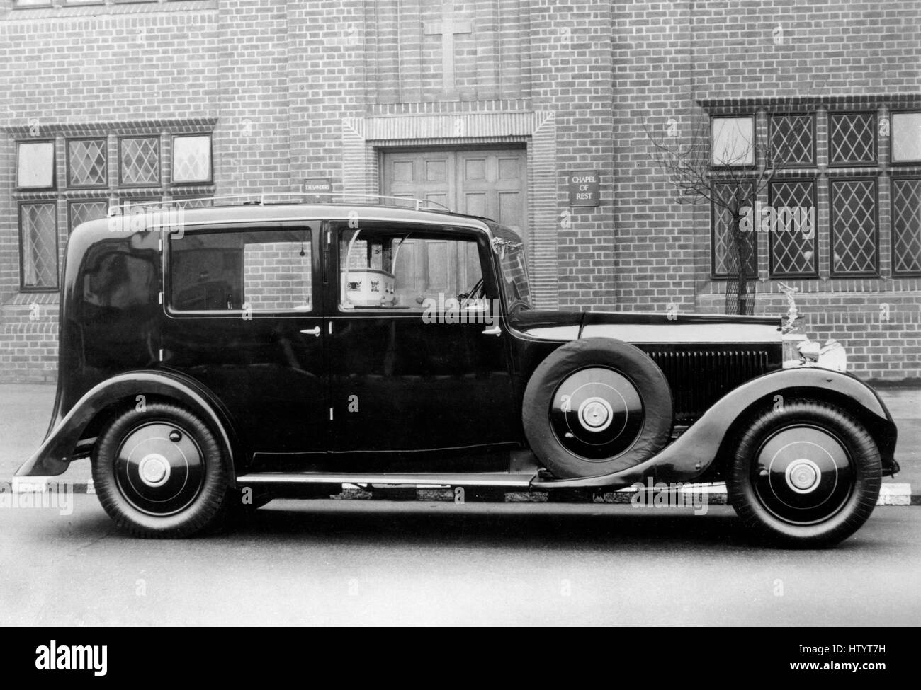 1932 Rolls Royce Phantom II hearse by J.C. Clark Stock Photo - Alamy