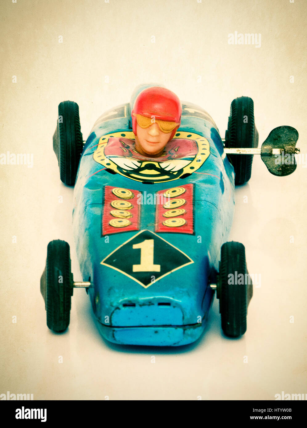 Tin model racing car hi-res stock photography and images - Alamy