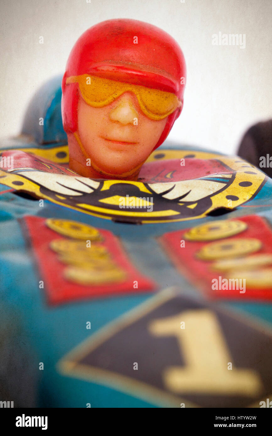 Tin model racing car hi-res stock photography and images - Alamy