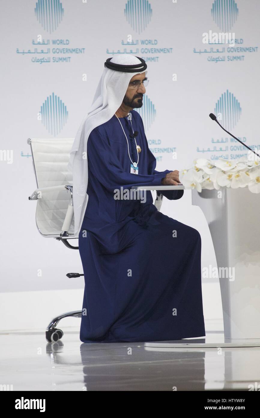 World Government Summit Day 1 - Sheikh Mohammed bin Rashid Al Maktoum ...