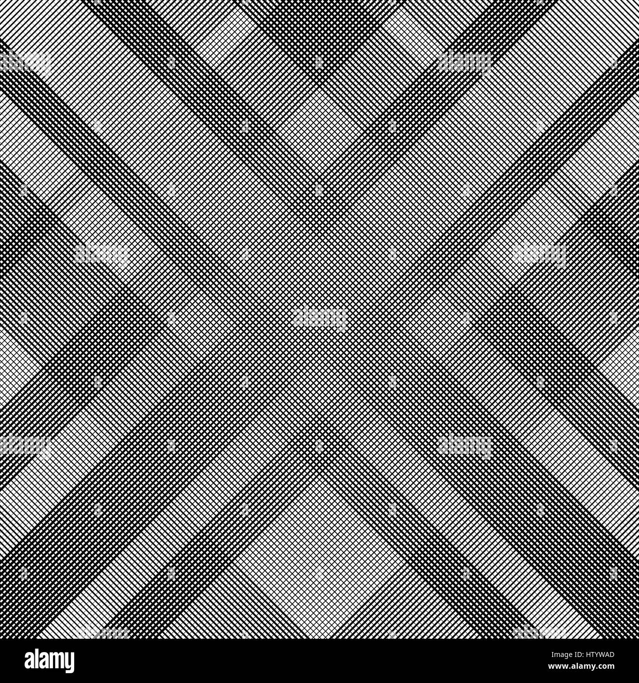 Abstract monochrome pattern with dynamic irregular lines. Lineal ...