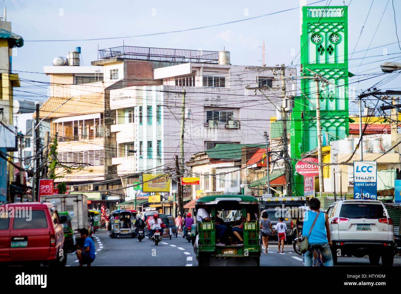 Legaspi street hi-res stock photography and images - Alamy