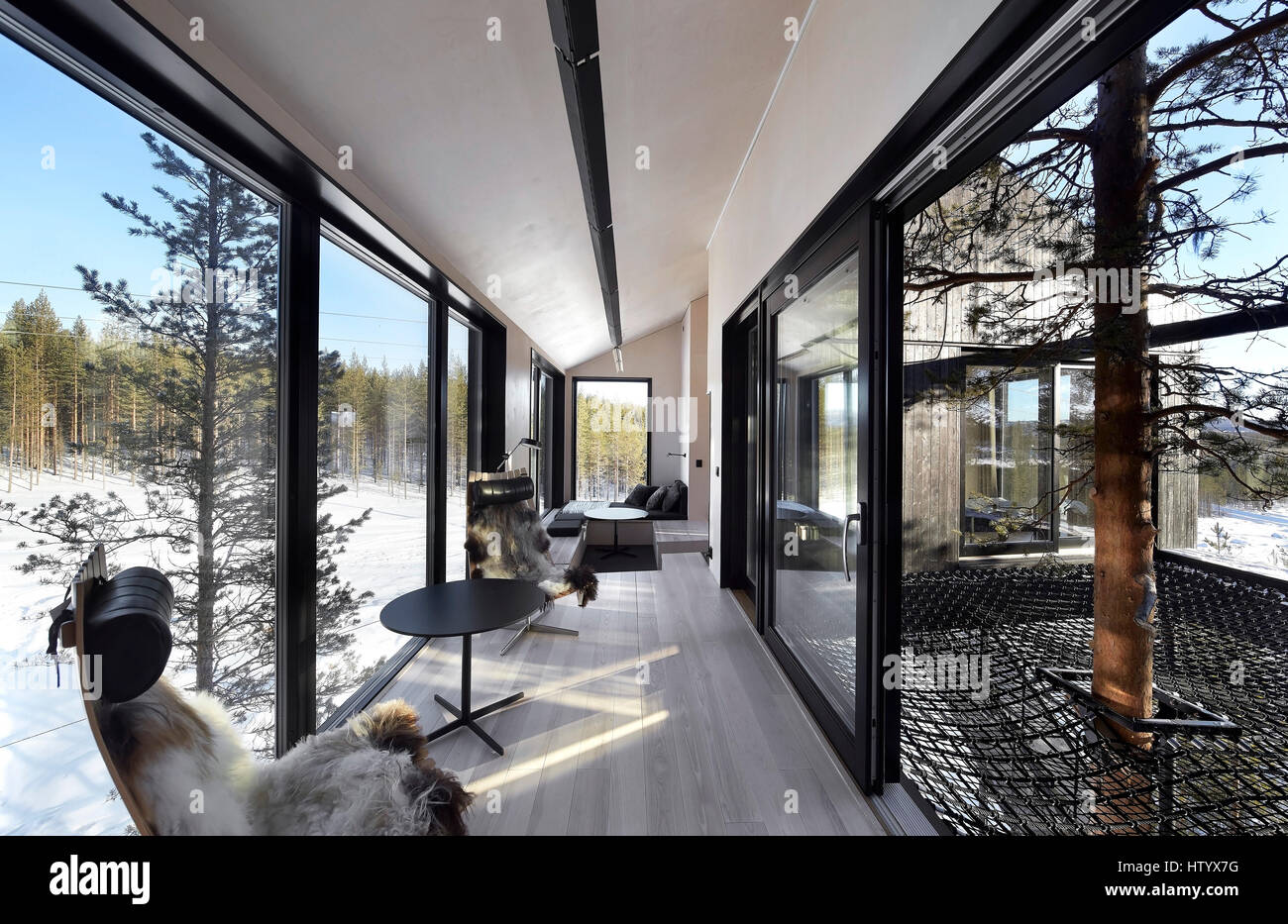 7th room treehotel sweden hi-res stock photography and images - Alamy