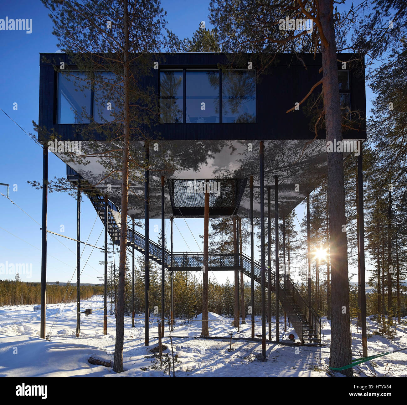 The 7th Room. Treehotel, Harads, Sweden. Architect: various, 2016 Stock ...