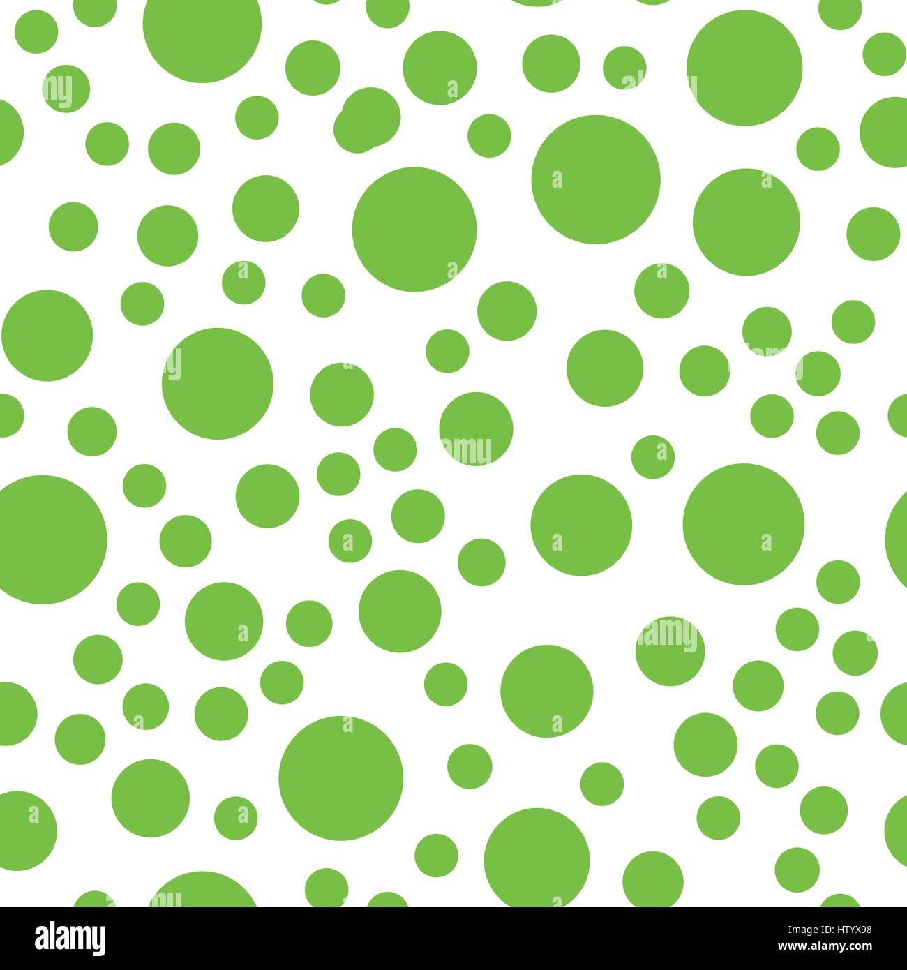 Seamlessly repeatable pattern with random green circles Stock Vector ...