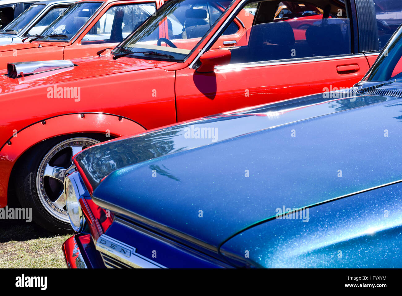 Old cars display at Kiama, Australia Stock Photo - Alamy