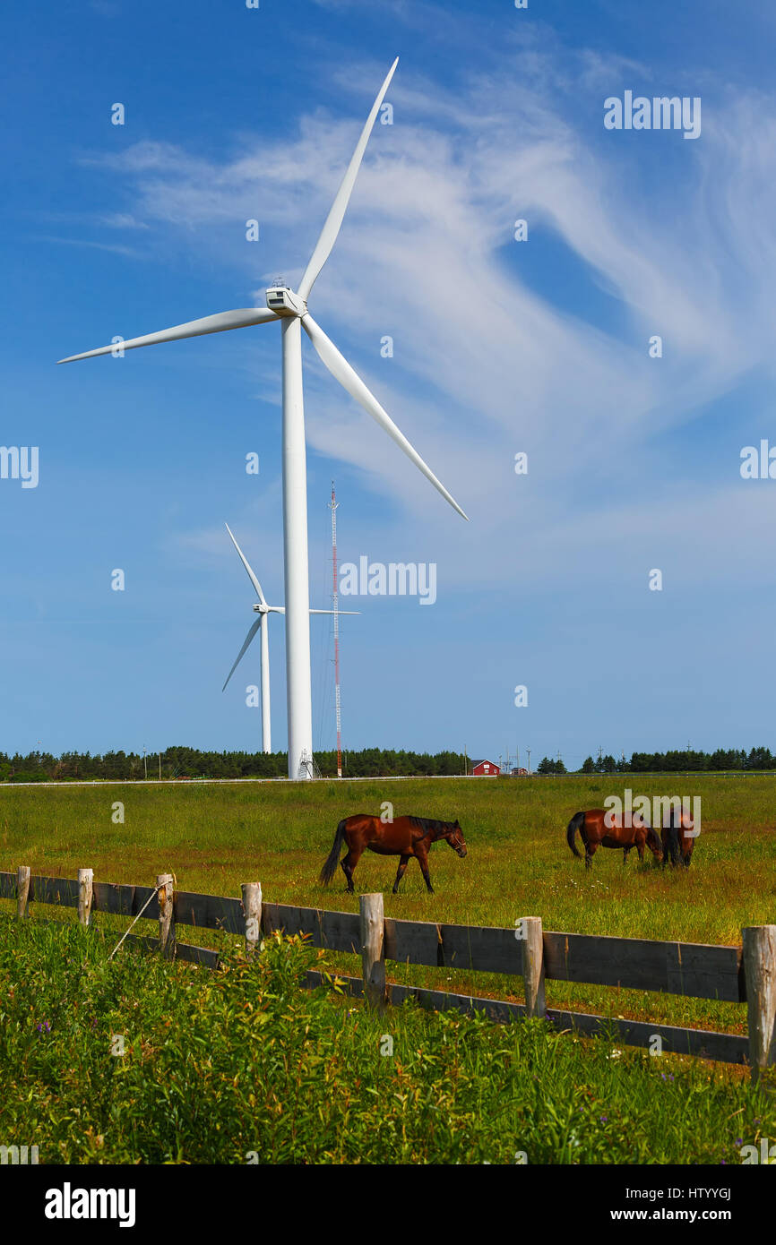 Rural wind farm turbine hi-res stock photography and images - Alamy