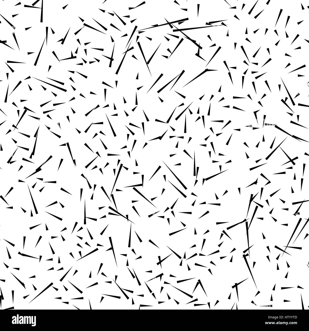 Chaotic random scattered shapes. Abstract geometric pattern Stock ...