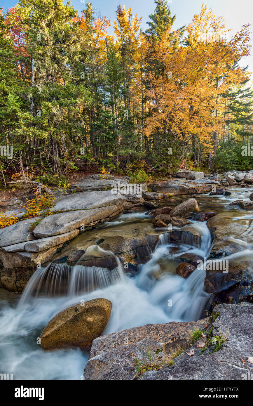 Falls on ammonoosuc river white mountain hi-res stock photography and ...