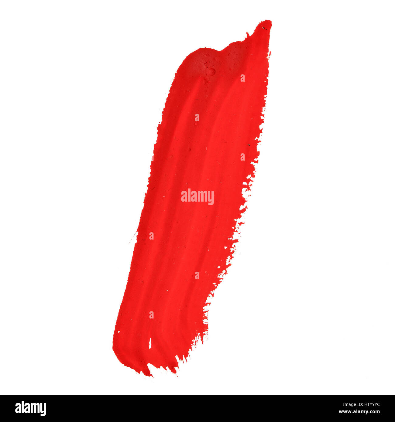 I - Red handwritten letters over white background Stock Photo - Alamy