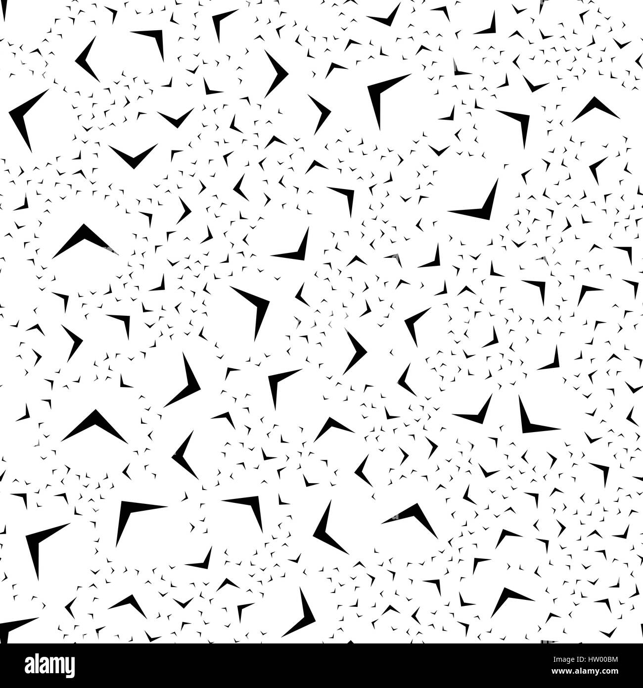 Repeatable geometric pattern with scattered, random shapes Stock Vector ...