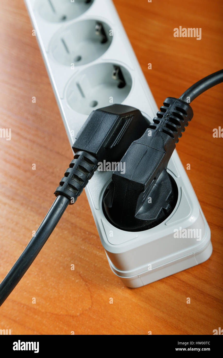 Extension lead plug hi-res stock photography and images - Alamy
