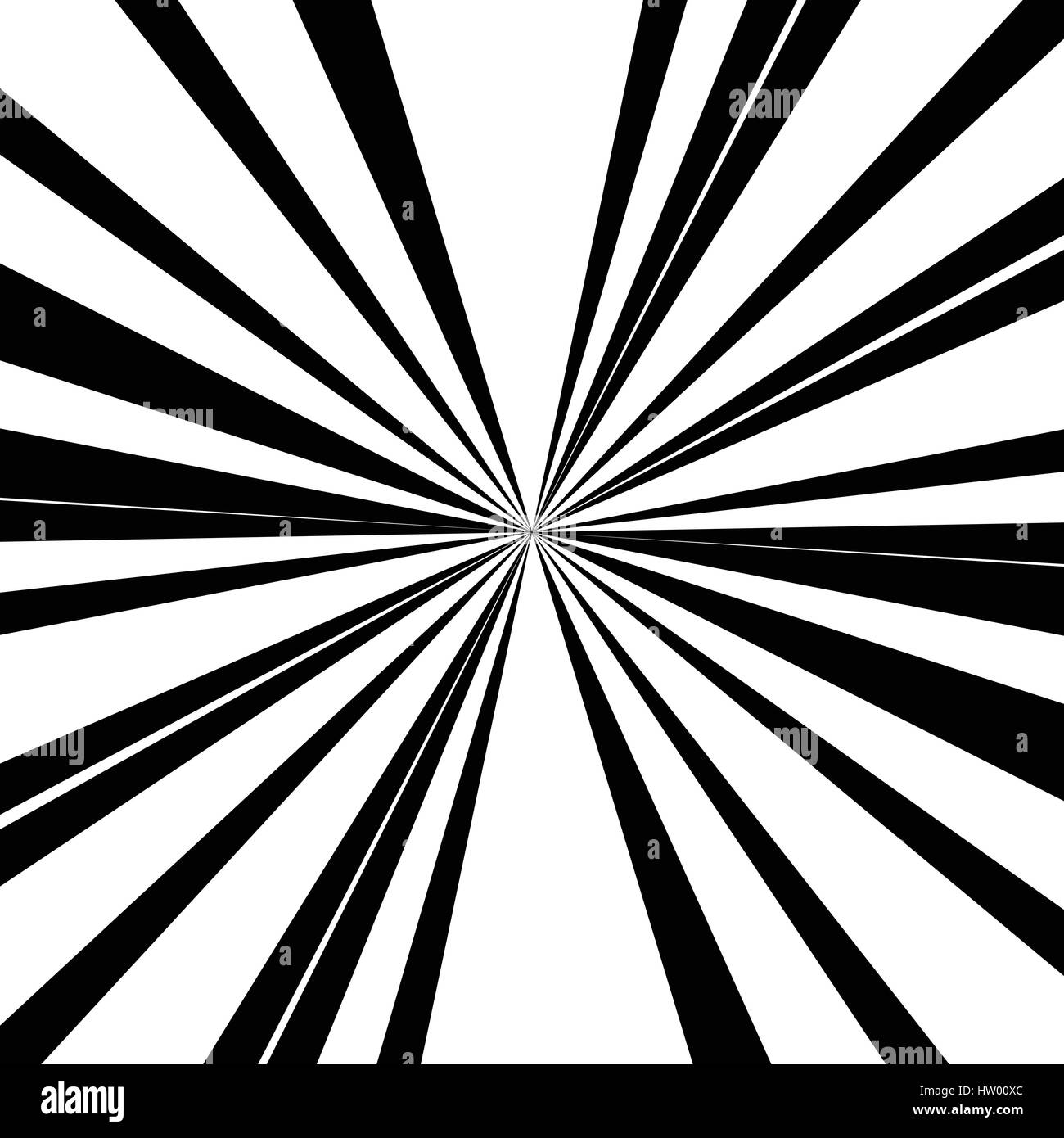Abstract radial lines (starburst, sunburst) circular pattern Stock ...