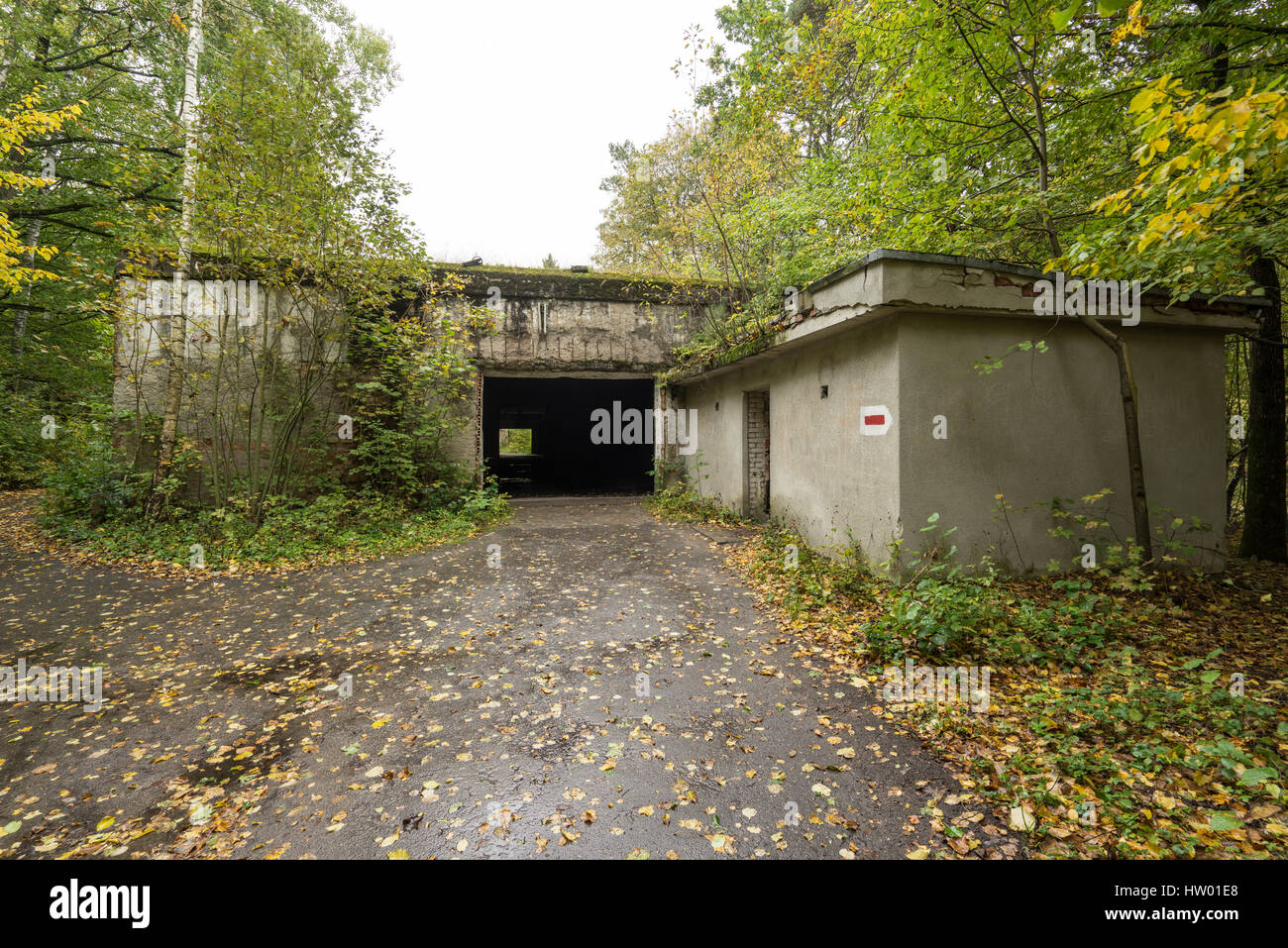 Wolf's Lair, Adolf Hitler's Bunker in Poland. First Eastern Front ...