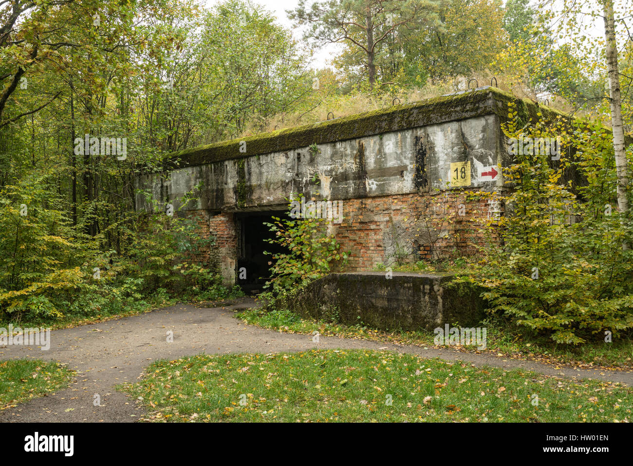 Wolf's Lair, Adolf Hitler's Bunker in Poland. First Eastern Front ...