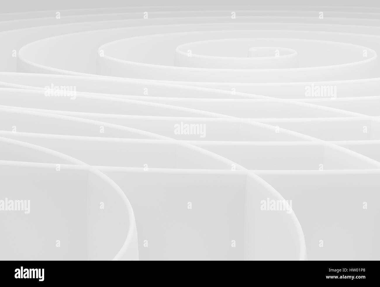 Abstract white curved border lines background with wavy intersecting ...