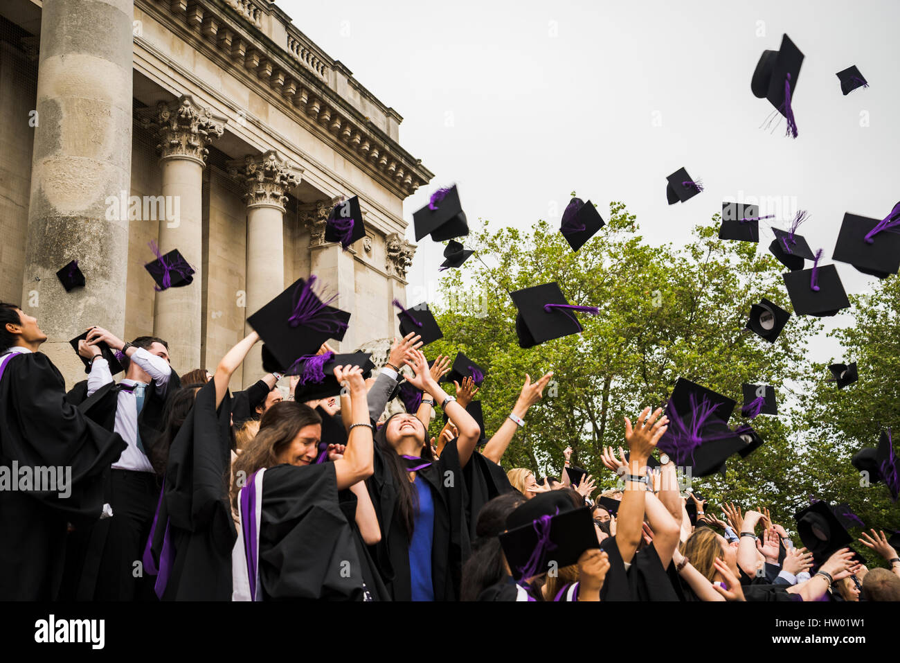College students Graduation Stock Photo - Alamy