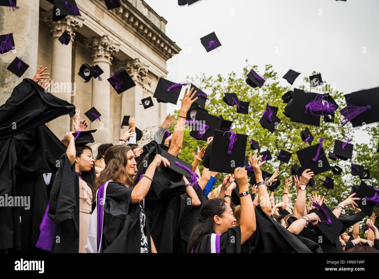 College students Graduation Stock Photo - Alamy