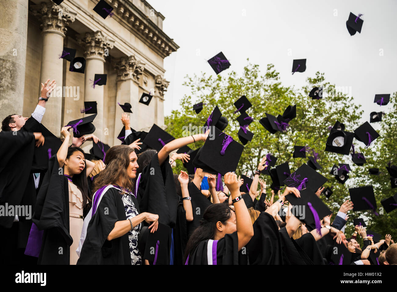 College students Graduation Stock Photo - Alamy