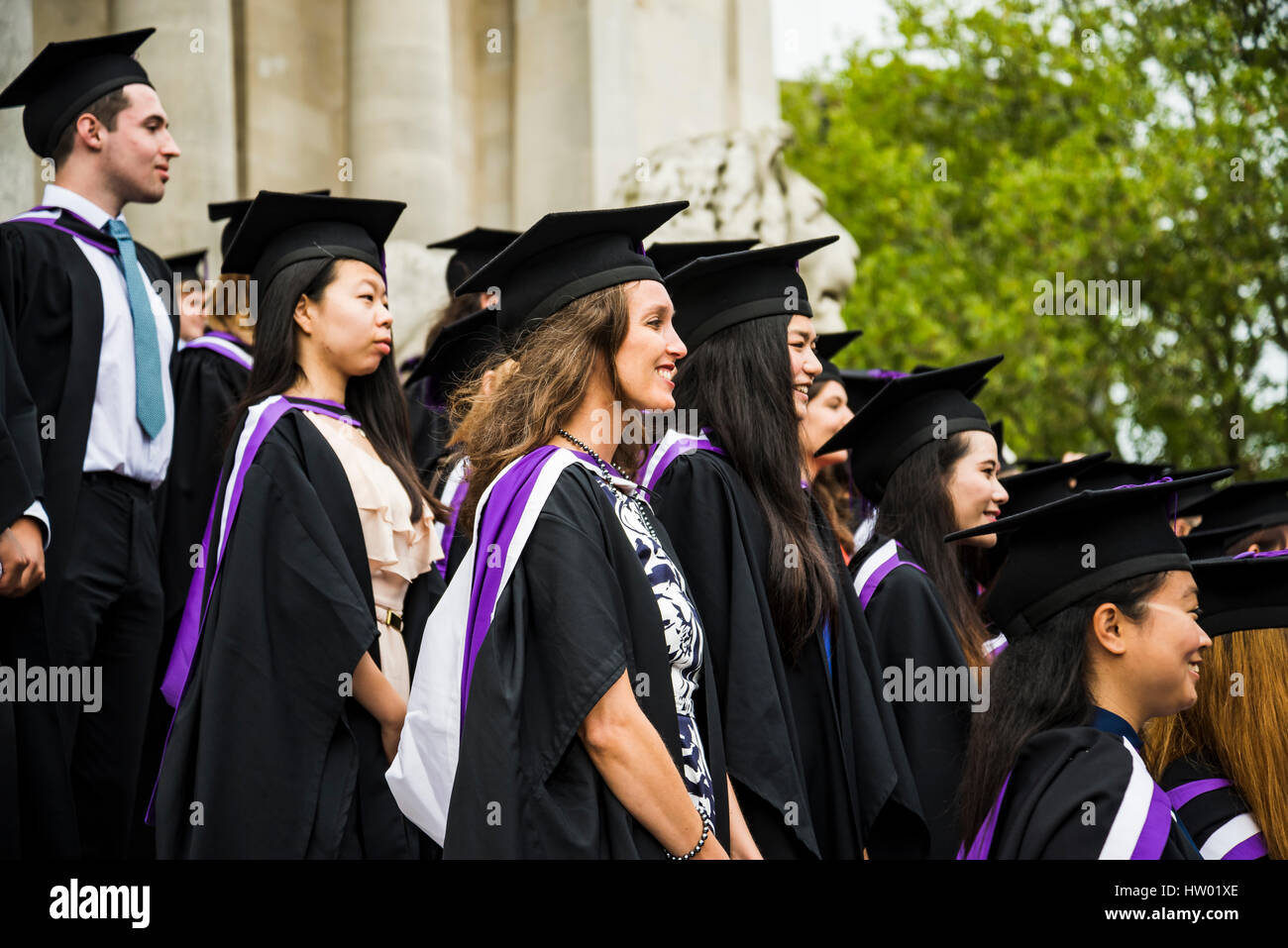 College students Graduation Stock Photo - Alamy