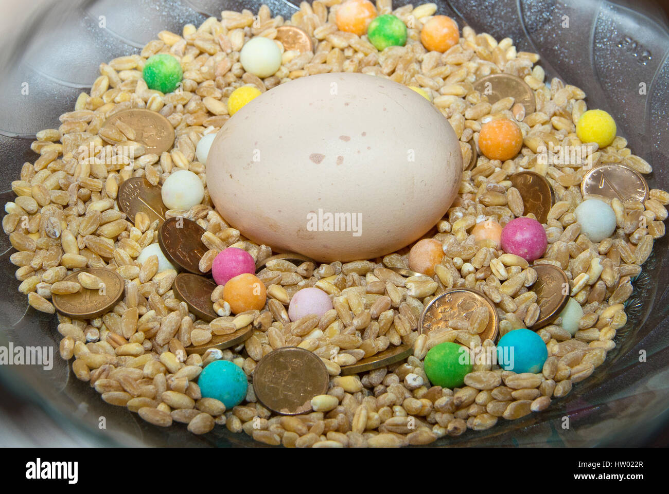 Mixing corn candy and money at customs in Bulgaria symbolizes fertility ...