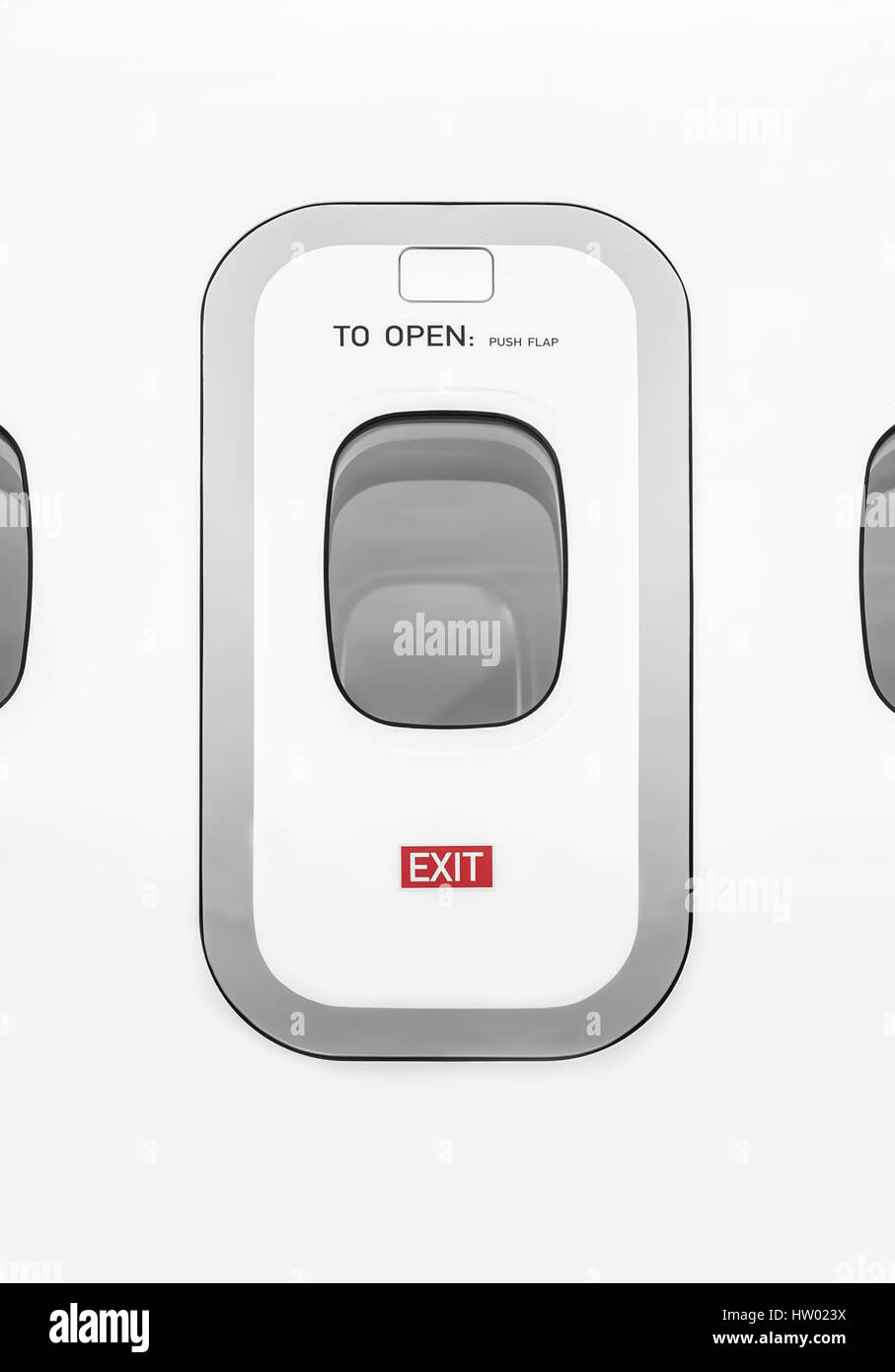 close-up of an aircraft cabin door Stock Photo - Alamy