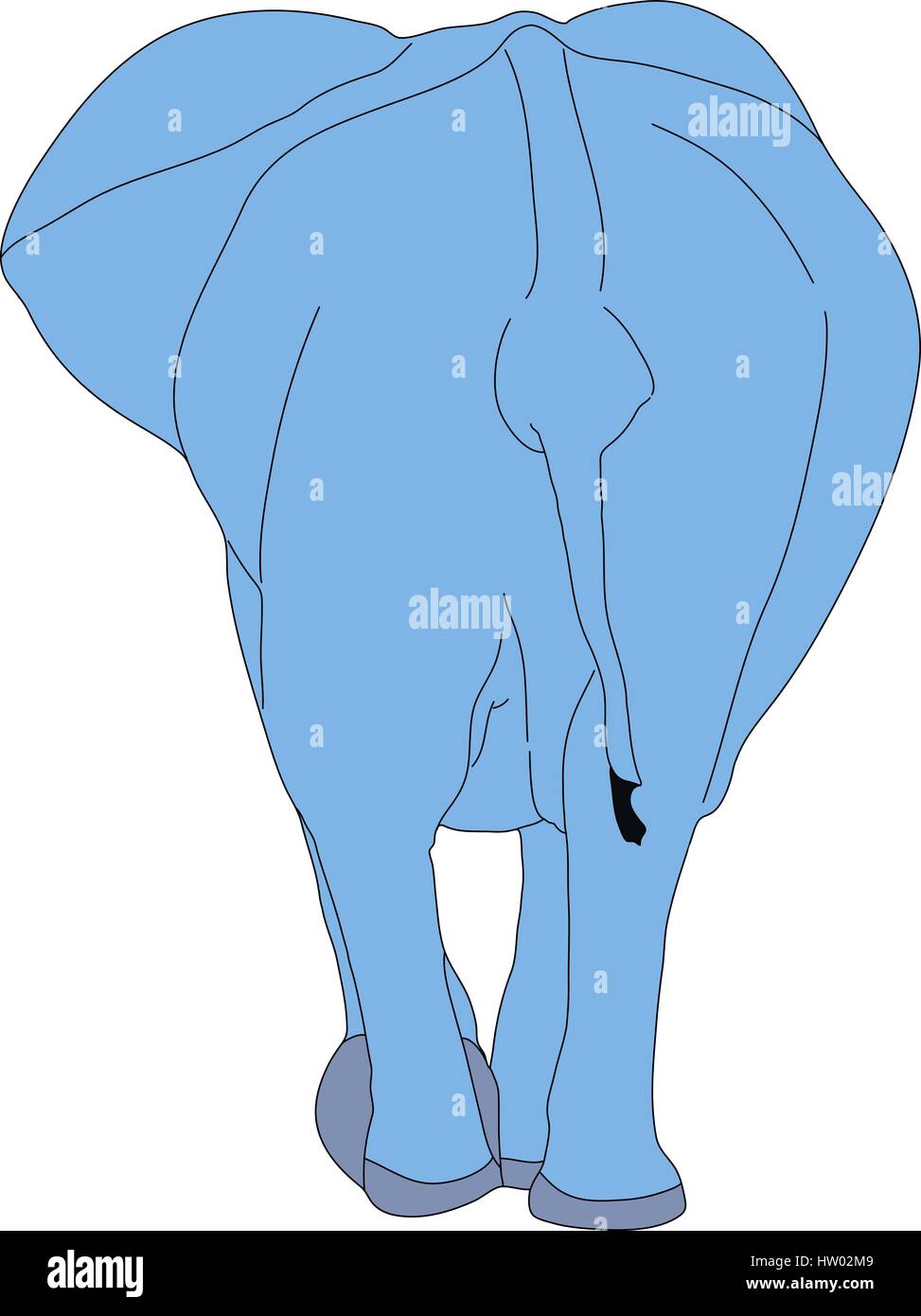 Etosha national park, namibia safari Stock Vector Images - Alamy