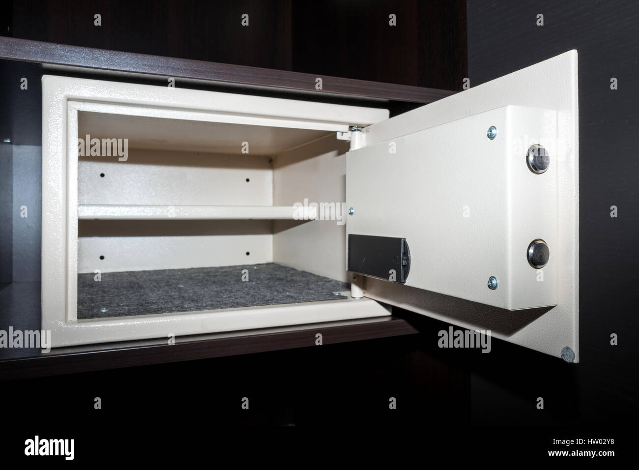 Empty safe door hi-res stock photography and images - Alamy