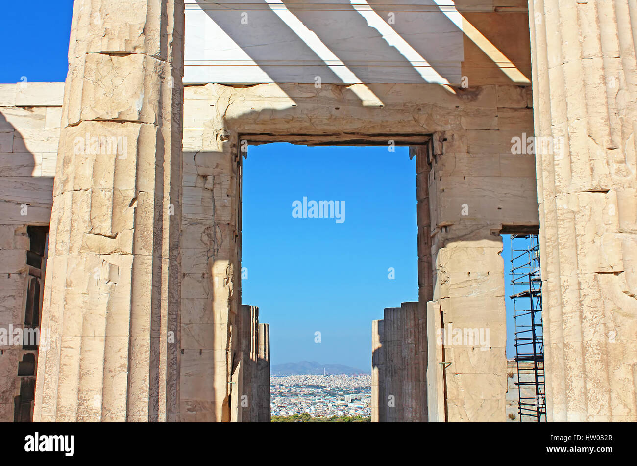 Propylaea is the monumental gateway to the Acropolis, the Propylaea was ...