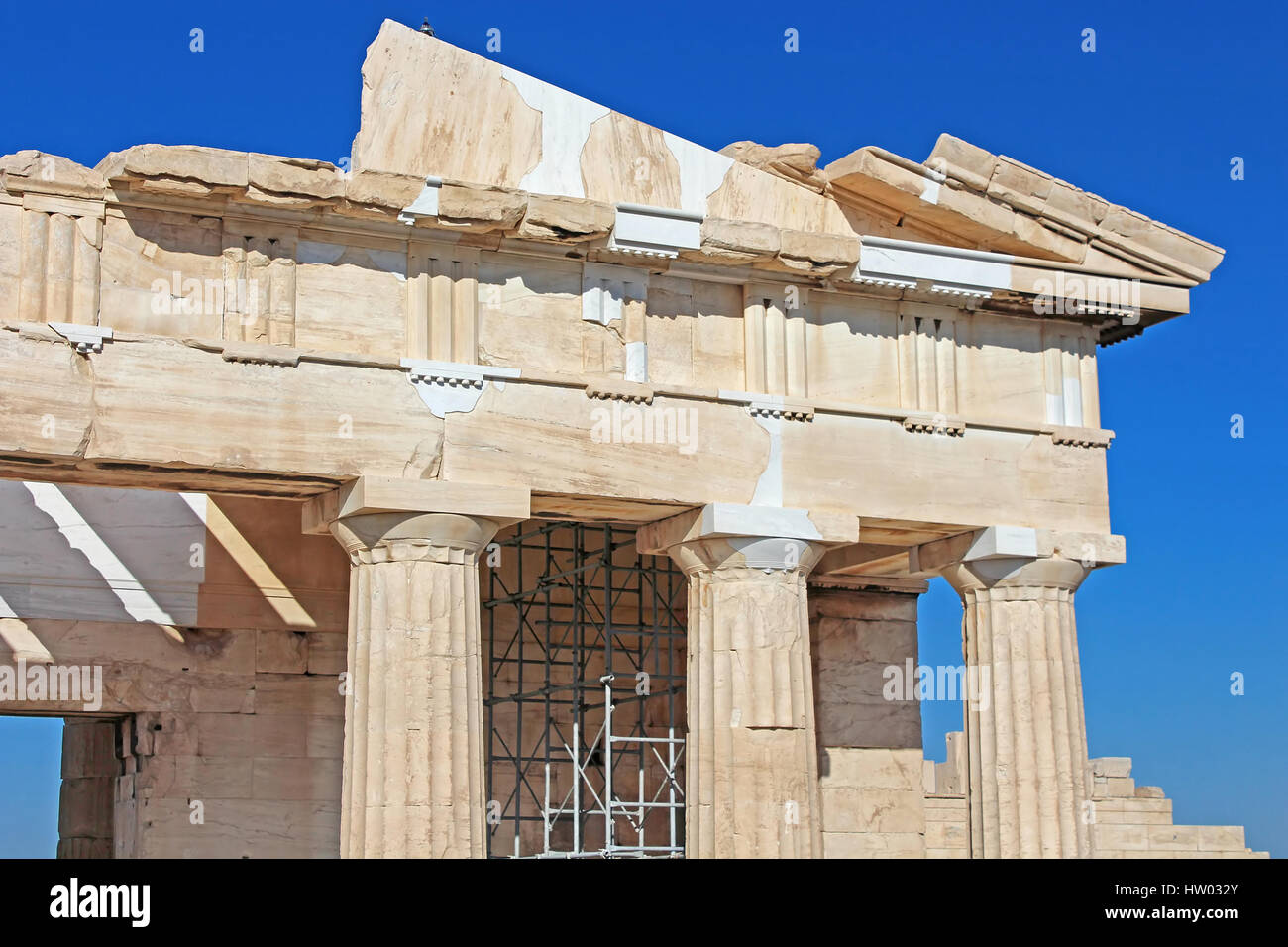 Propylaea is the monumental gateway to the Acropolis, the Propylaea was ...