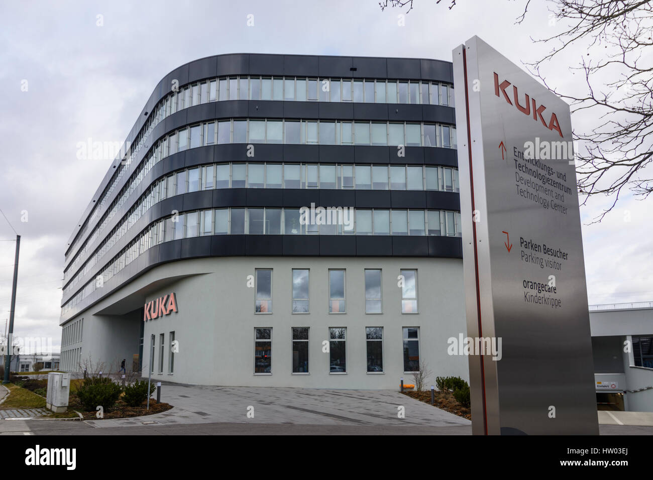 Augsburg, company Kuka Development an Technology Center, Schwaben ...