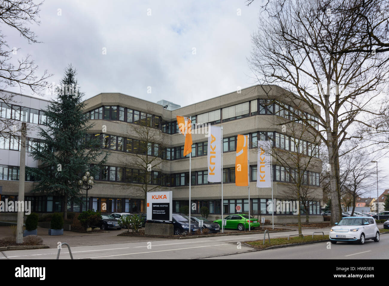 Augsburg, company Kuka reception for KUKA Industries, KUKA Systems ...