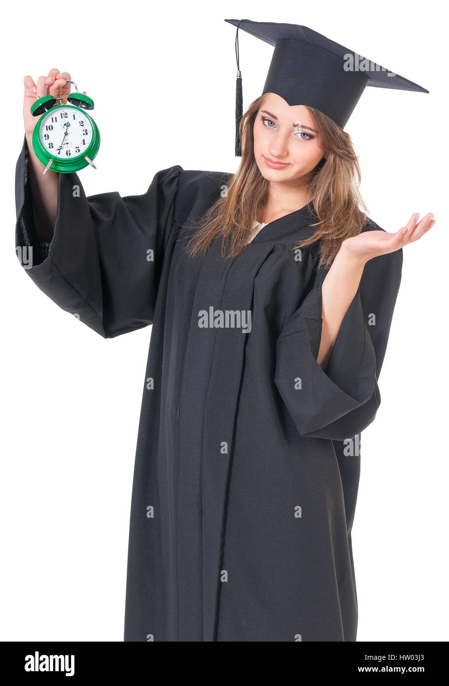 Graduate girl student Stock Photo - Alamy