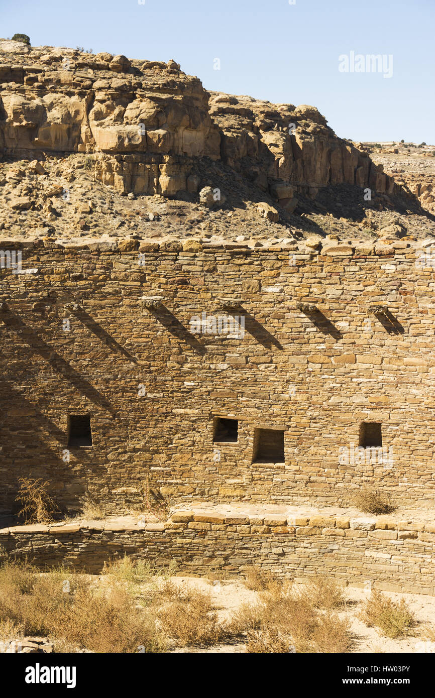 New Mexico, Chaco Culture National Historical Park, Casa Rinconada ...