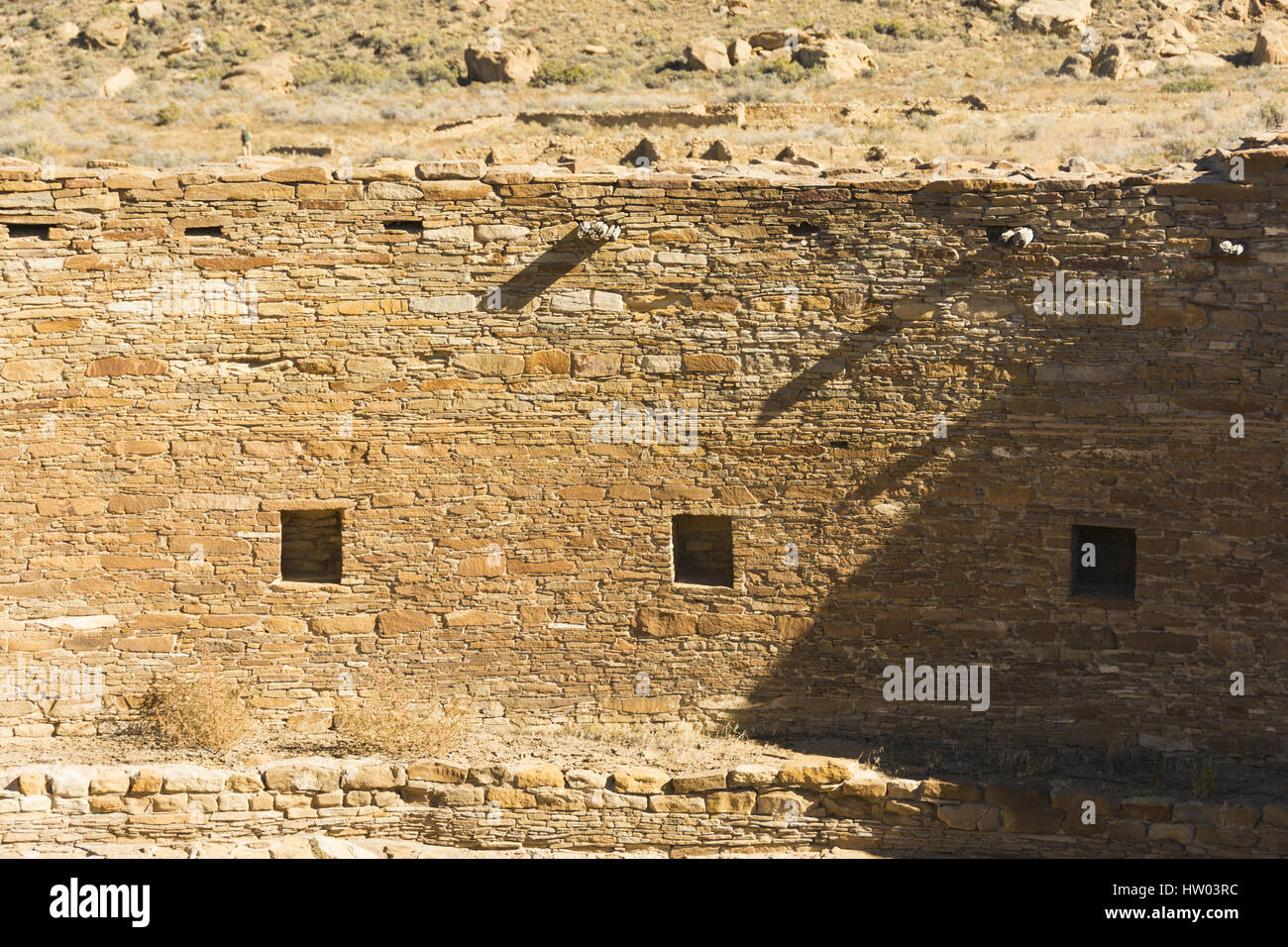 New Mexico, Chaco Culture National Historical Park, Casa Rinconada ...