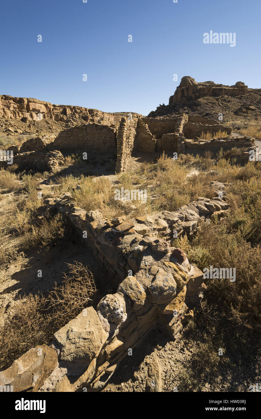 New Mexico, Chaco Culture National Historical Park, Casa Rinconada ...