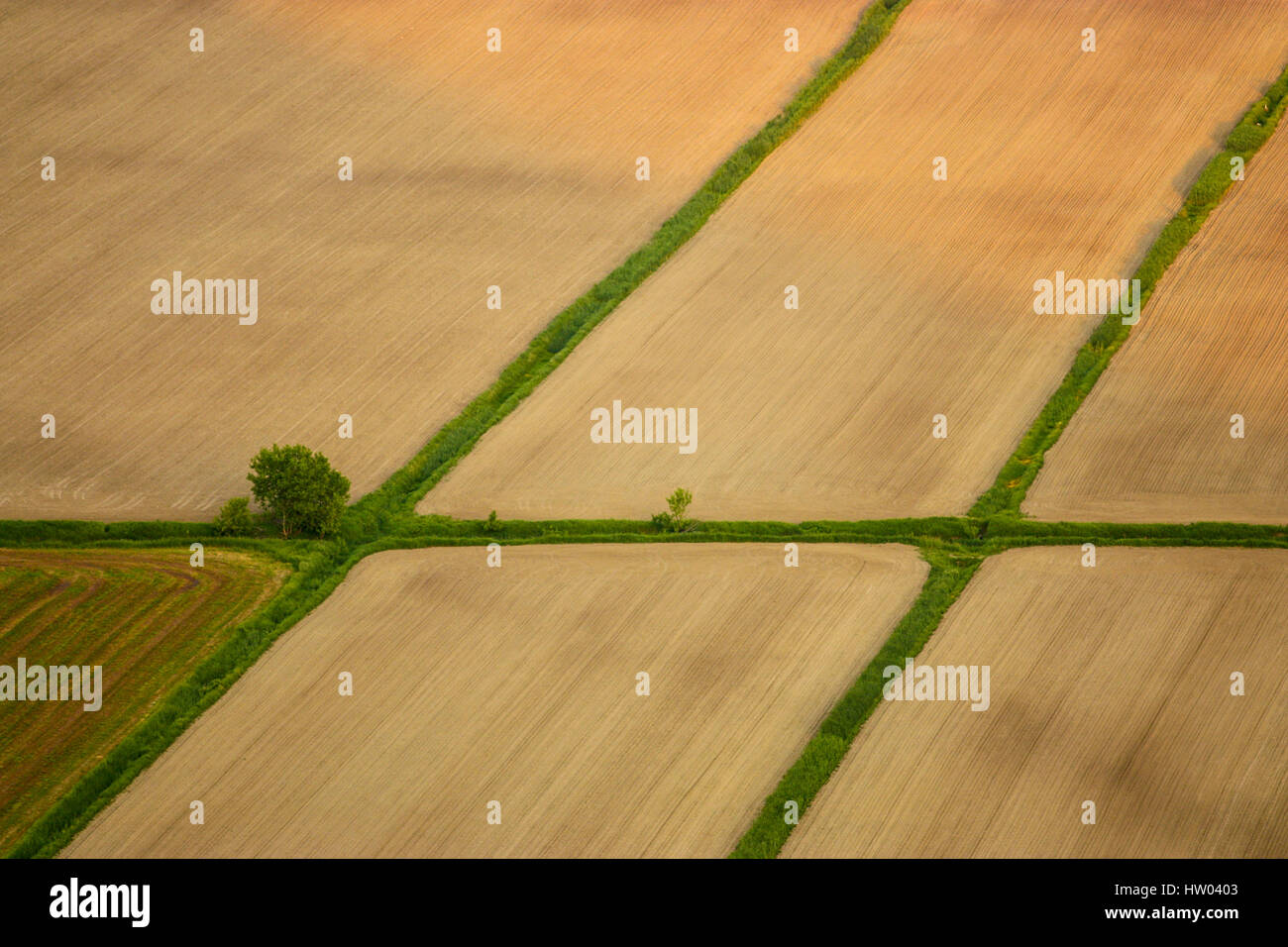 Field shapes hi-res stock photography and images - Alamy