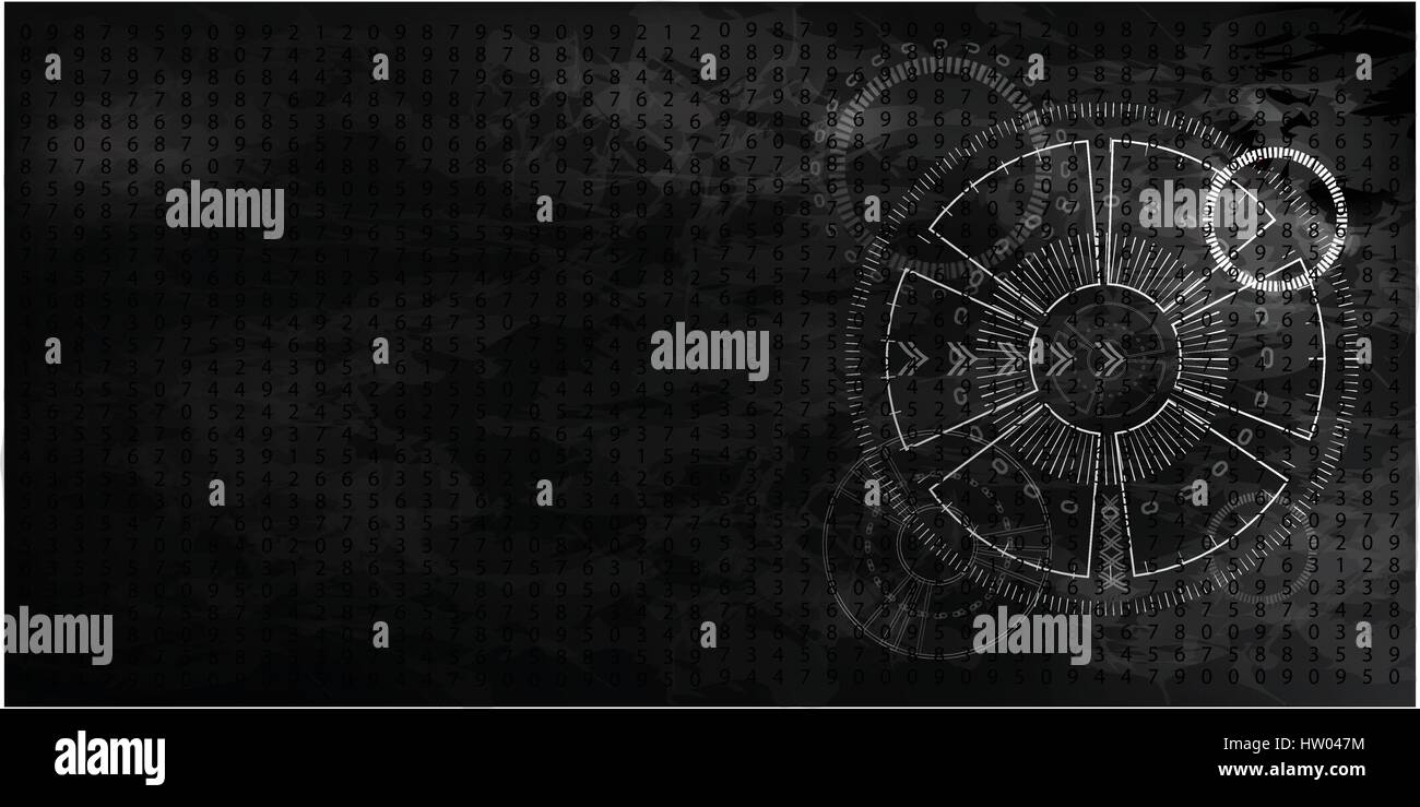 abstract innovation concept black design background for your design ...