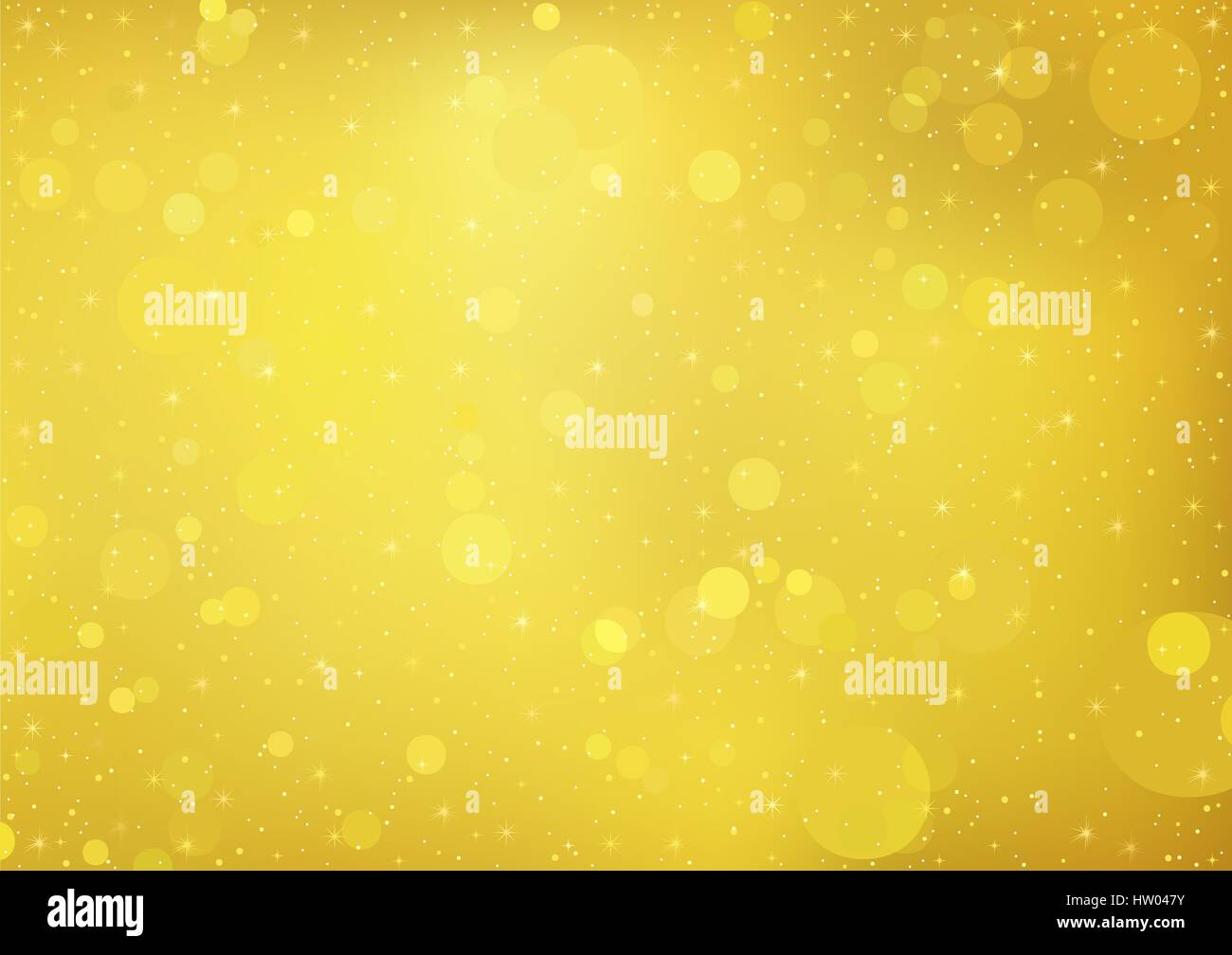 Bokeh golden glittering star light Stock Vector Images - Alamy