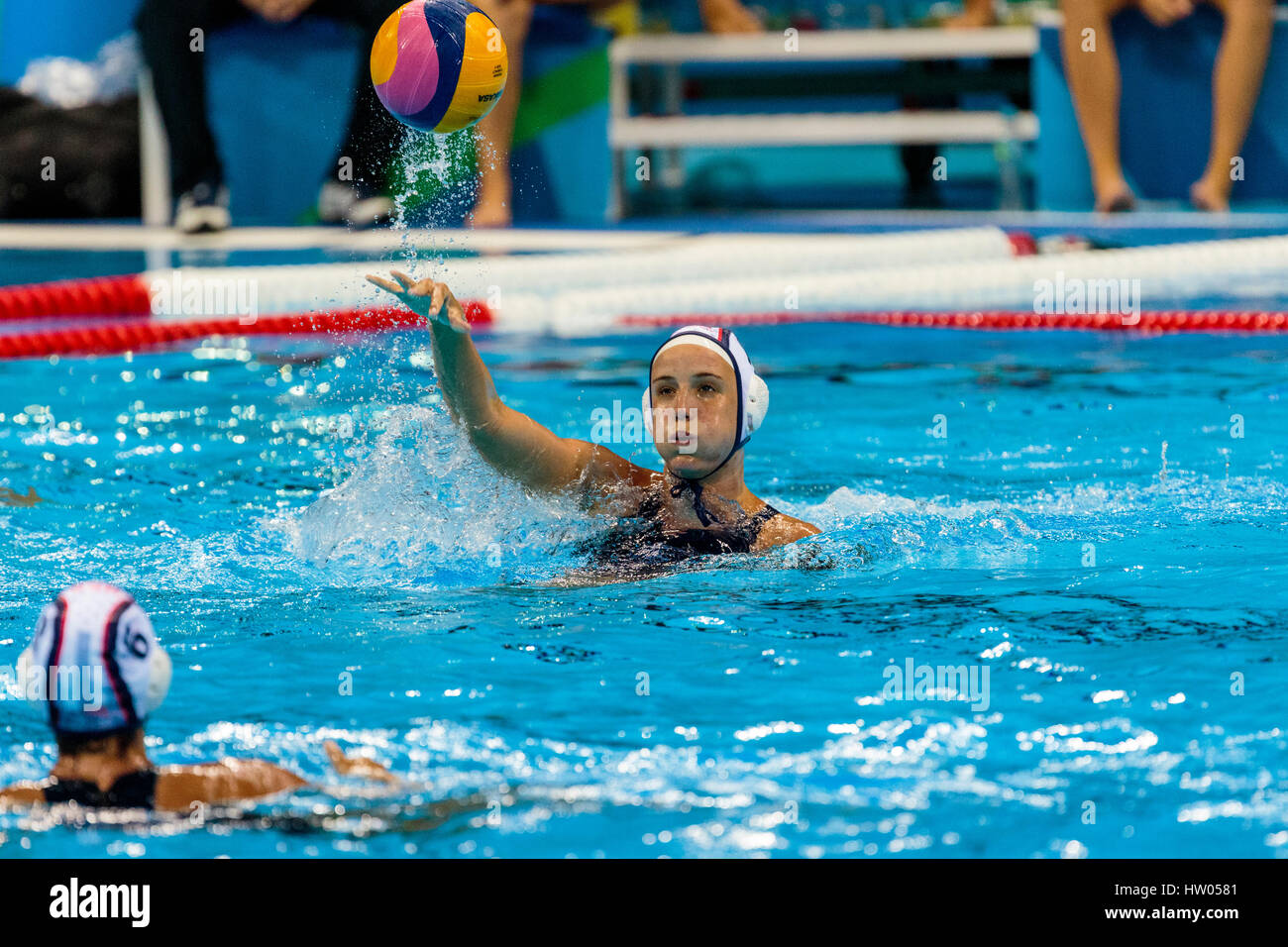 Rio de Janeiro, Brazil. 19 August 2016 USA vs. Italy in the women's ...