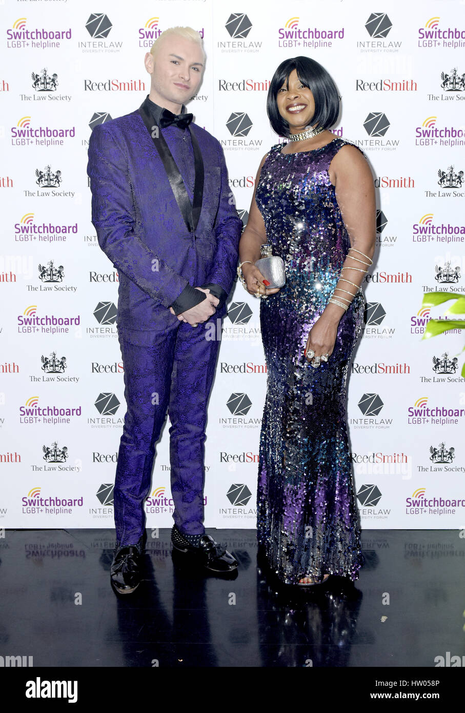 Sandy Channer attending Winter Carnival, in aid of LGBT+ Switchboard ...