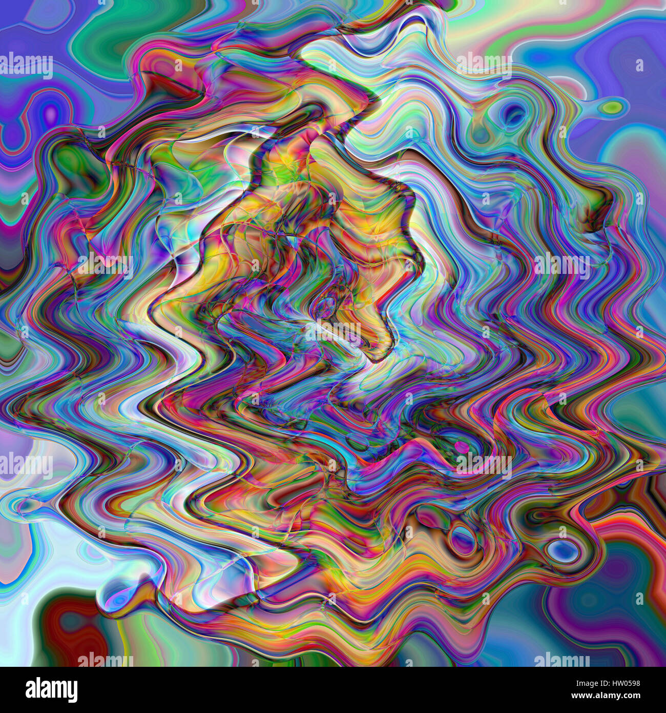 Abstract coloring background of the horizon gradient with visual wave ...